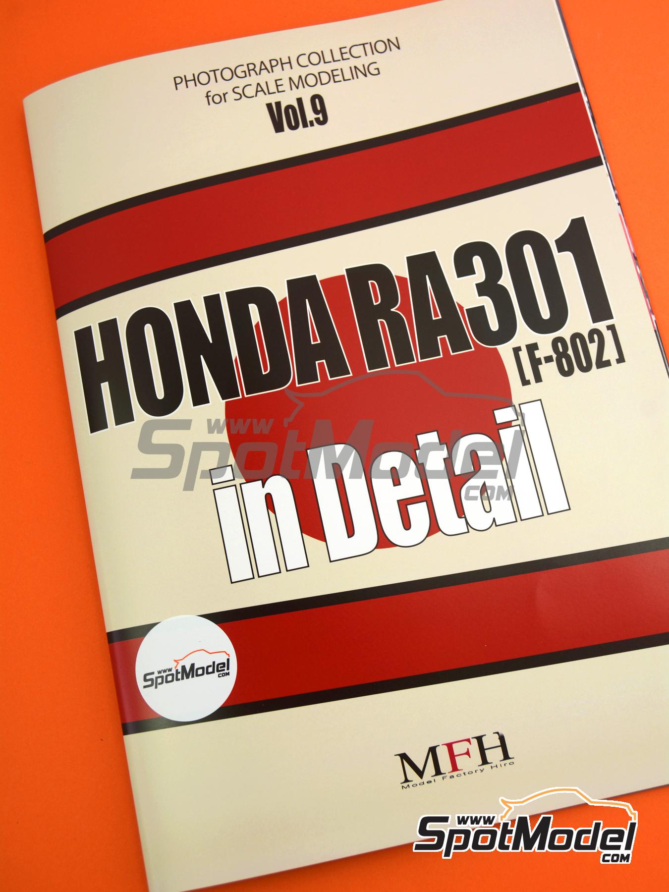 Model Factory Hiro PC09: Reference / walkaround book Honda RA301 for Model Factory Hiro PC09 ...